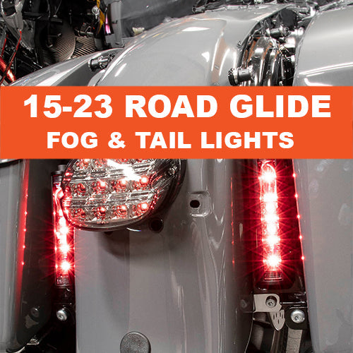 15-23 ROAD GLIDE FOG LIGHTS & TAIL LIGHTS – A10 Moto