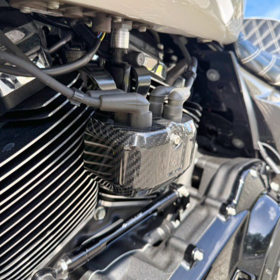 Carbon Visionary M8 Coil Cover – A10 Moto