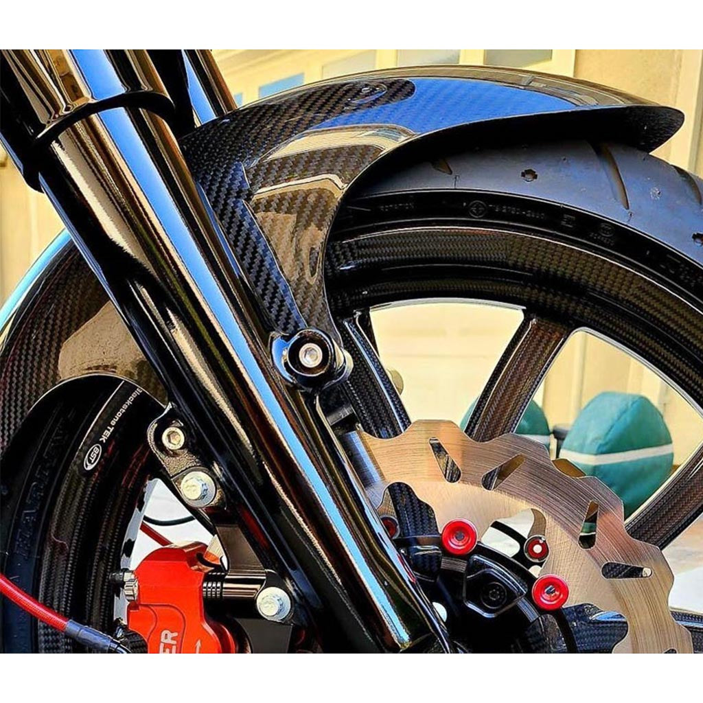 Carbon Visionary Carbon Fiber Mid-Length Super Leggero Front Fender ...
