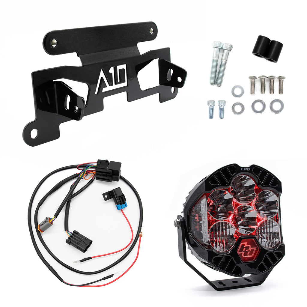 A10 Moto Low Rider ST "Cut In" Recessed LP6 Mount Combo Kit