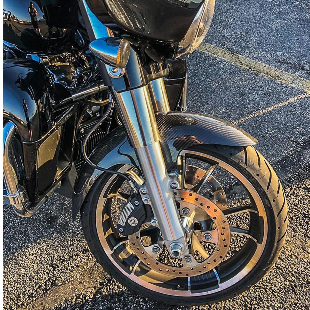 Carbon Visionary Carbon Fiber Mid-Length Super Leggero Front Fender ...