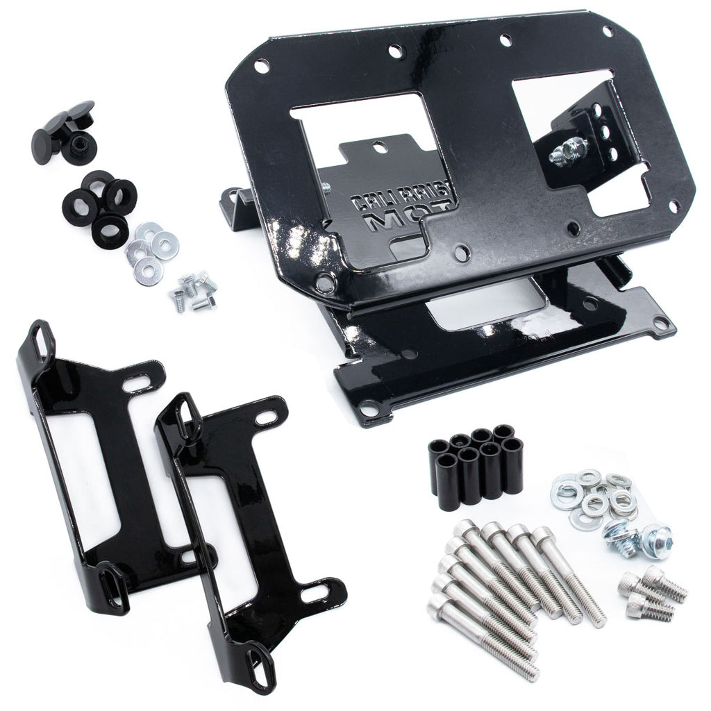 A10 Moto 18+ M8 Fat Bob Dual LP4 Lighting Bracket Combo Kit