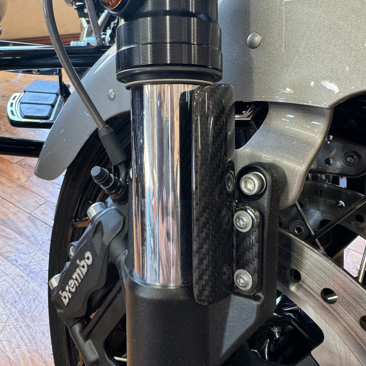 Carbon Visionary 24+ CVO or CVO ST Inverted Fork Covers – A10 Moto